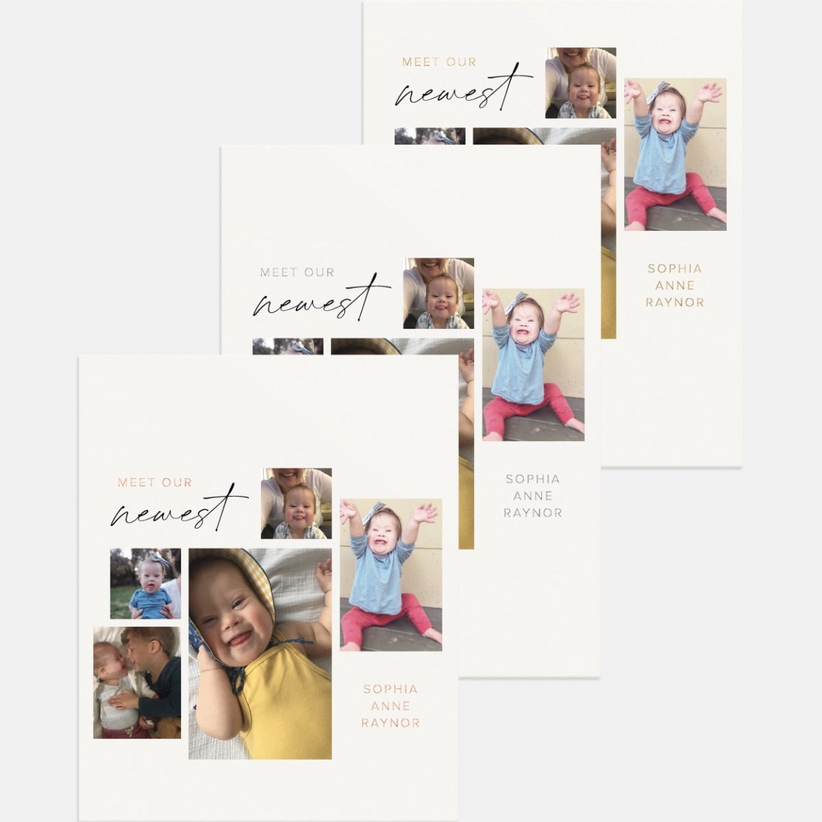 Sweet Moments Birth Announcement Artifact Uprising